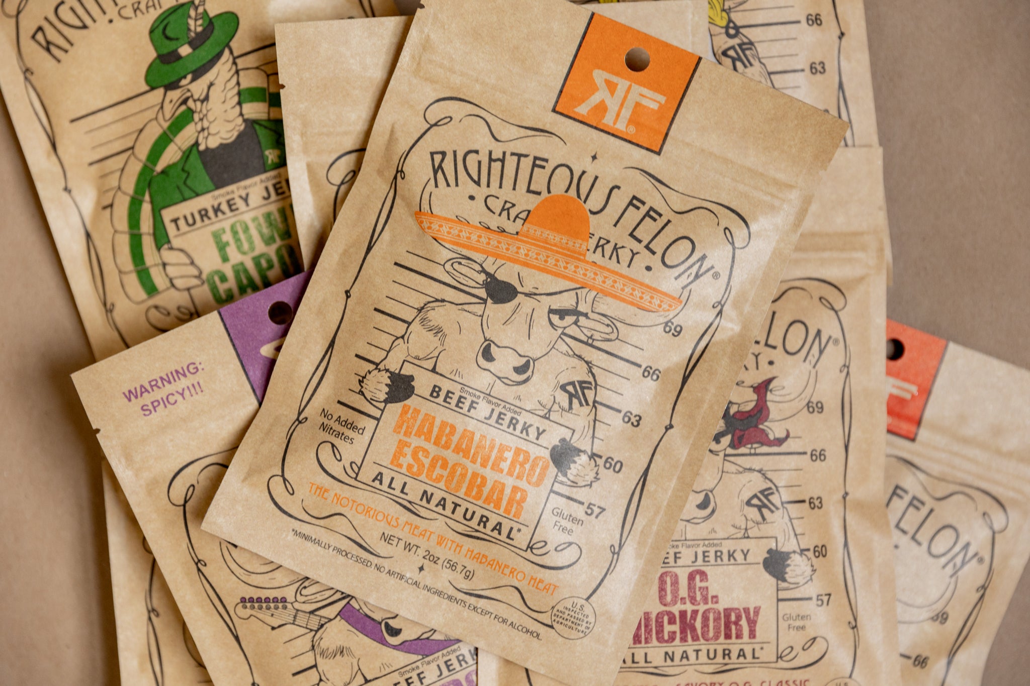 Flights of Fancy: Beef Jerky Pairings – Righteous Felon Craft Jerky