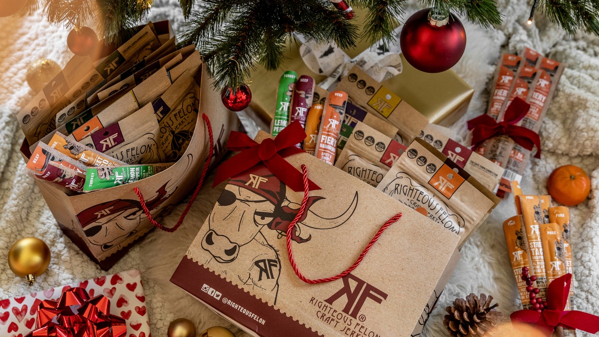 Beef Jerky Gift Boxes | Beef Jerky Packs | Righteous Felon – Righteous ...