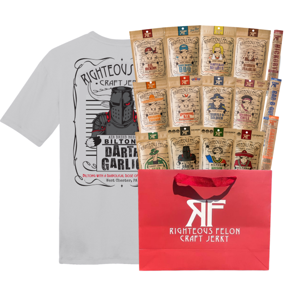 Craft Beef Jerky Company | Best Flavored Beef Jerky | Righteous Felon