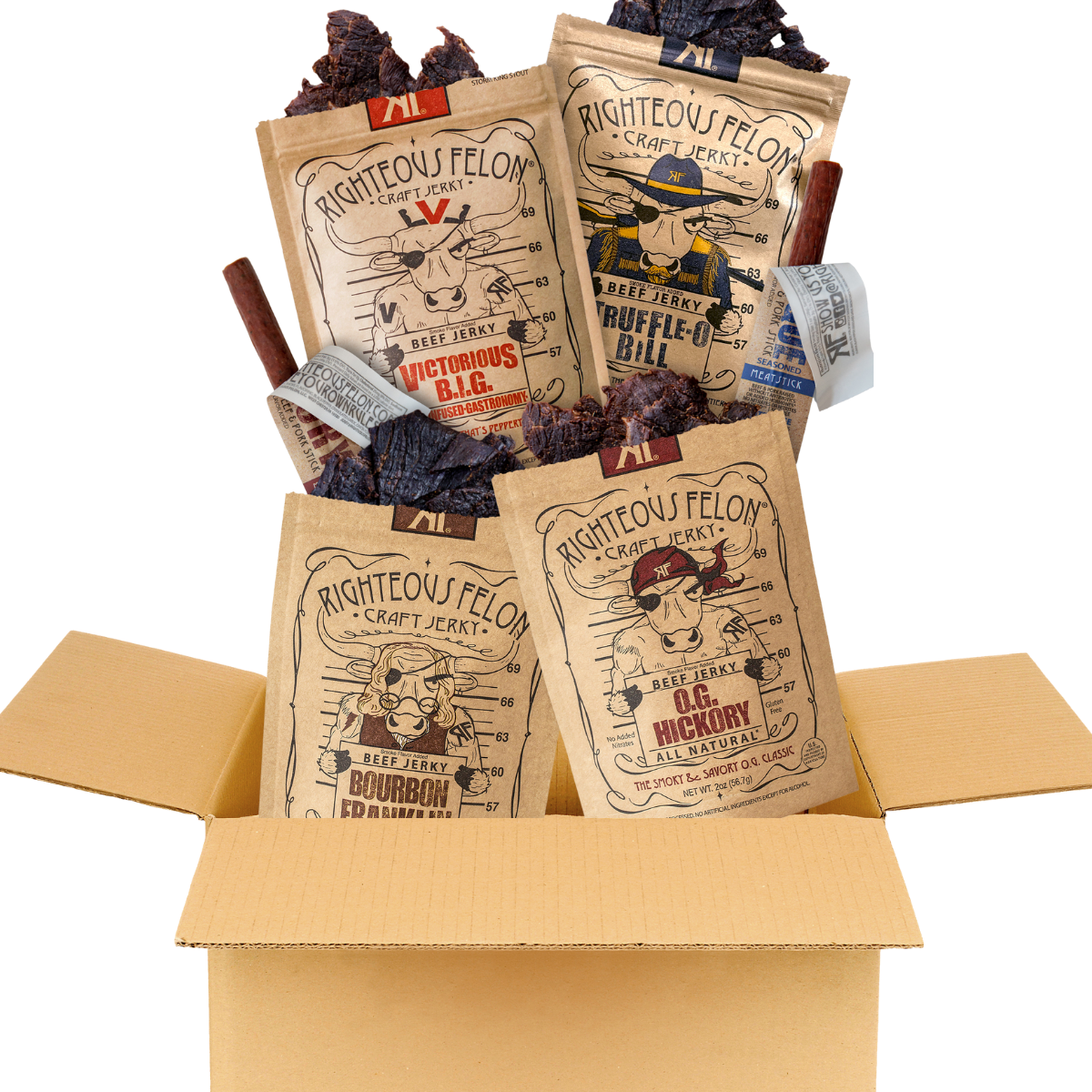 O.G. Hickory Beef Jerky - Classic Flavor | Righteous Felon